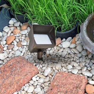 Juniper Supply Flood Light W2.75 D5.25 H8 in Antique Cast Brass Finish ...