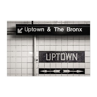 New York City Manhattan Uptown 02 Photography Signs Art Print/Poster ...