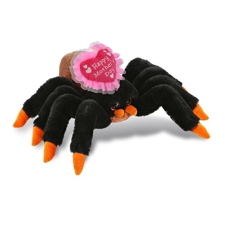 DolliBu Mother’s Day Soft Plush Wild Tarantula Spider with Pink Heart ...