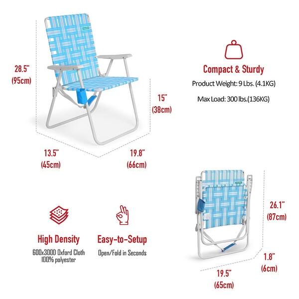 Portable Folding Camping Beach Chair - Bed Bath & Beyond - 40341361