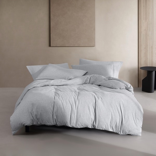Calvin Klein Modern Cotton Melange Solid Comforter Set - Bed Bath ...