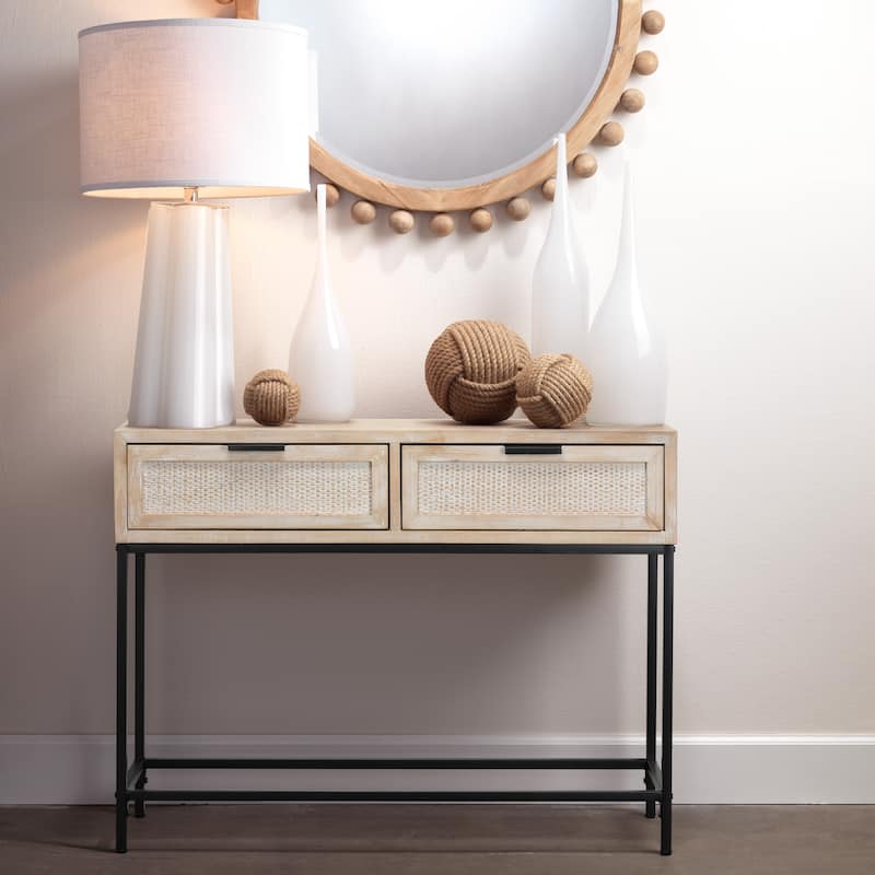 Alden Decor Ian Console Table - On Sale - Overstock - 32197450