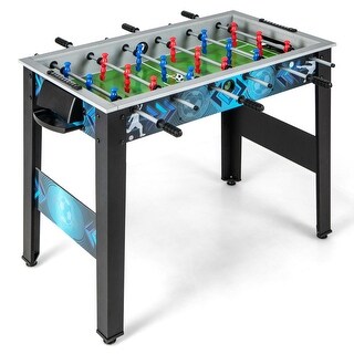 Stable Soccer Table Game with 2 Footballs for All Ages - 37" x 21" x 30 ...