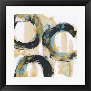 Bronwyn Baker 'Float In Blue 2' Framed Art - Bed Bath & Beyond - 36592357