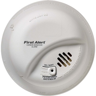 First Alert Hardwired 120V Electrochemical Carbon Monoxide Alarm - 1 ...