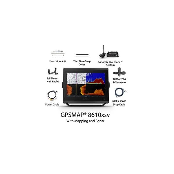 Garmin GPSMAP 8610xsv with Panoptix Livescope System - Bed Bath & Beyond - 31919049