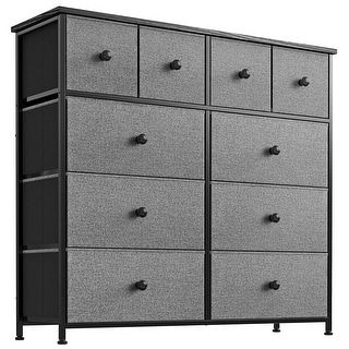 10 Drawer Dresser for Bedroom Chest of Drawers Closets Storage Units ...