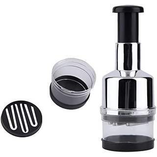 Multi-Function Vegetable Chopper with Easy-Clean Design - Bed Bath ...