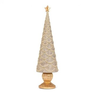Gold Pedestal Tree Statuette - Bed Bath & Beyond - 41542691