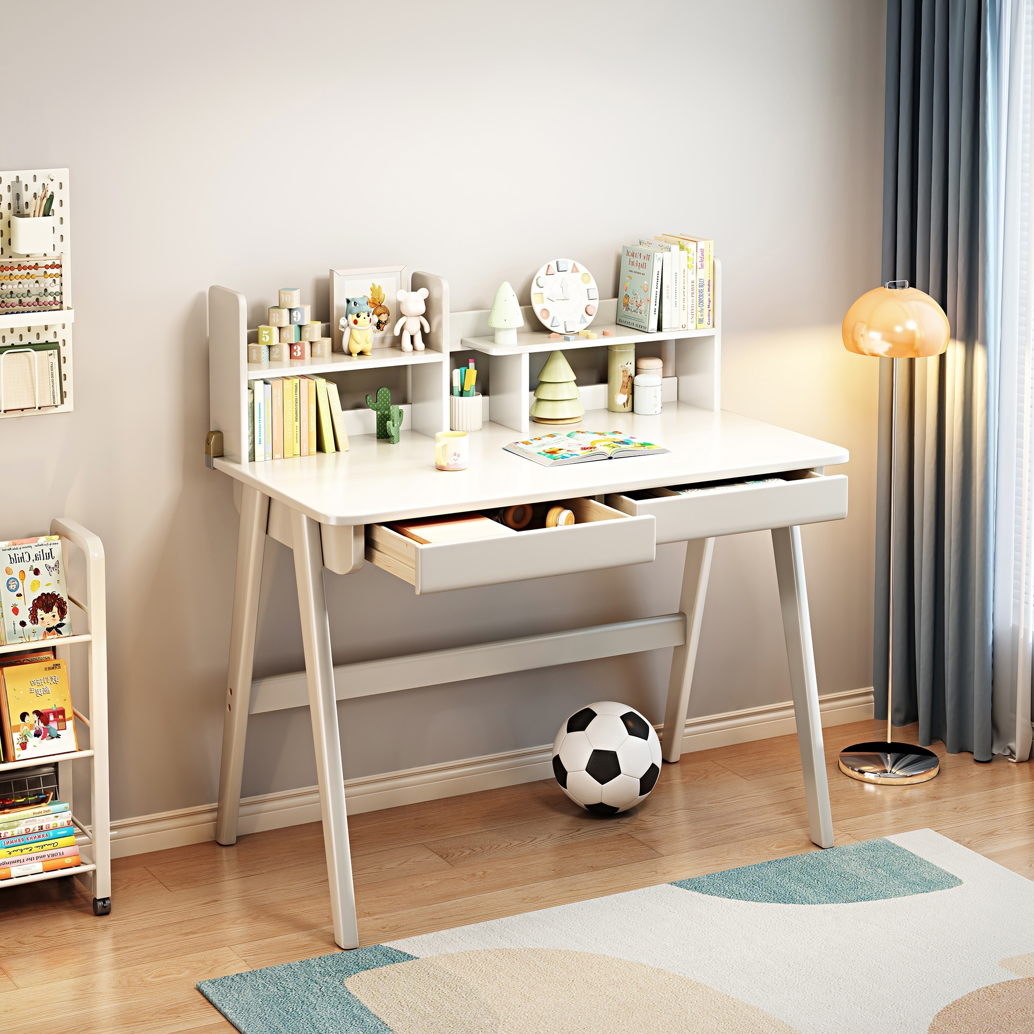 Computer Desk Desk For Girl Bedroom Student desk writing desk children ...