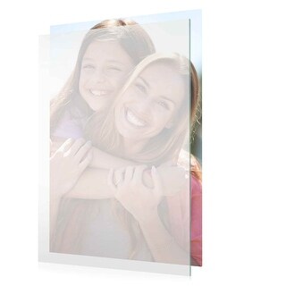 8x8 Acrylic Frame-Grade Acrylic Replacement for 10x12 Picture Frame UV ...