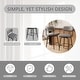 360 °Rotating Bar Chair Bar Stool Bar Stools Set Of 2 Piece Set With ...
