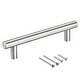 T Bar Pull Handle, 12mm Dia Stainless Steel Cabinet Pulls 5pcs - Bed ...