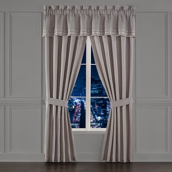 Five Queens Court Houston 84 Inch Window Panel Pair - Bed Bath & Beyond ...