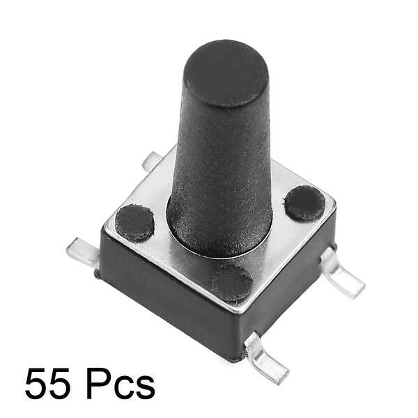 6x6x12mm Momentary Panel PCB SMD SMT Push Button SPST Tactile Tact ...