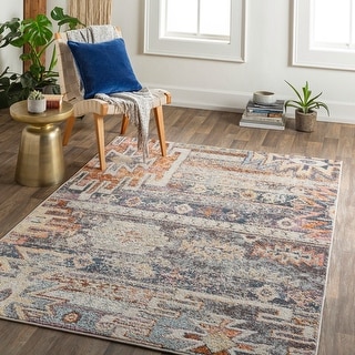 Alexander Home Escalante Printed Southwestern Aztec Area Rug - On Sale ...