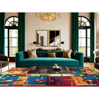 Ginza Six Washable Gymnastics Sports Area Rug - Bed Bath & Beyond ...