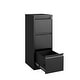 3 Drawer File Cabinet with Lock, Two Drawer Filing Cabinet, Vertical ...