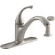 Kohler Forte Single Handle Kitchen Faucet with Side Spray - Bed Bath ...