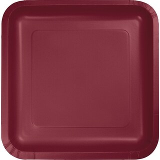 Pack of 180 Red Square Party Dinner Plates 9" - Bed Bath & Beyond ...