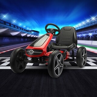 Realistic Driving Experience: Kids Ride On Car with Horn and Music ...