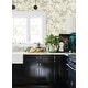 A-Street Prints Dromma Light Grey Songbirds and Sunflowers Wallpaper ...