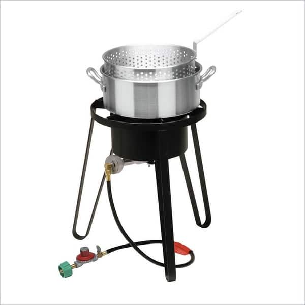 Bayou Classic B135 Sportsmans Choice Outdoor Fish Cooker and 10 PSI ...
