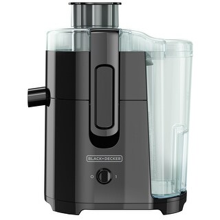 Fruit and Vegetable Juice Extractor with Space Saving Design, Black ...