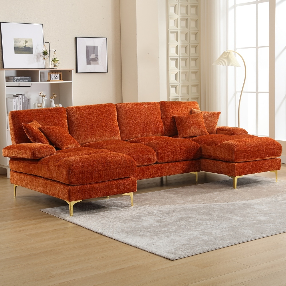 Orange Sectional Sofas - Bed Bath & Beyond