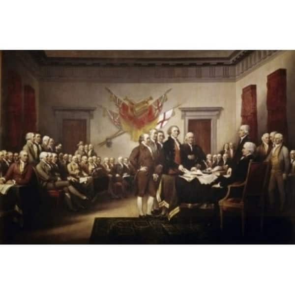 Signing The Declaration Of Independence John Trumbull United States ...