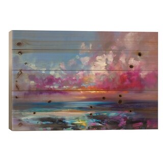 Arran Glow Print On Wood by Scott Naismith - Multi-Color - Bed Bath ...
