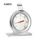 Oven Thermometer 0-300C Stainless Steel Instant Read Temperature Gauge ...