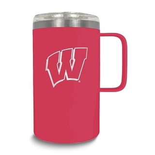Collegiate University of Wisconsin Stainless Steel 18 Oz. Hustle Mug ...