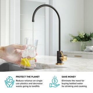 Purita Single Handle Drinking Water Filter Faucet for Reverse Osmosis ...