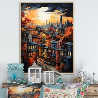 Designart "Harlem Renaissance Revival II" Harlem Renaissance Framed ...