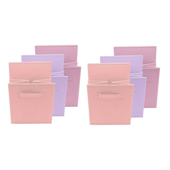 Home Storage Bundle - Foldable Pastel Drawer and Closet Bins ...