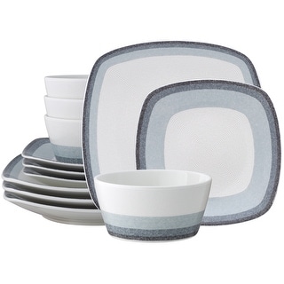 Noritake Colorscapes Layers 12-Piece Square Set, Service For 4 - Bed ...