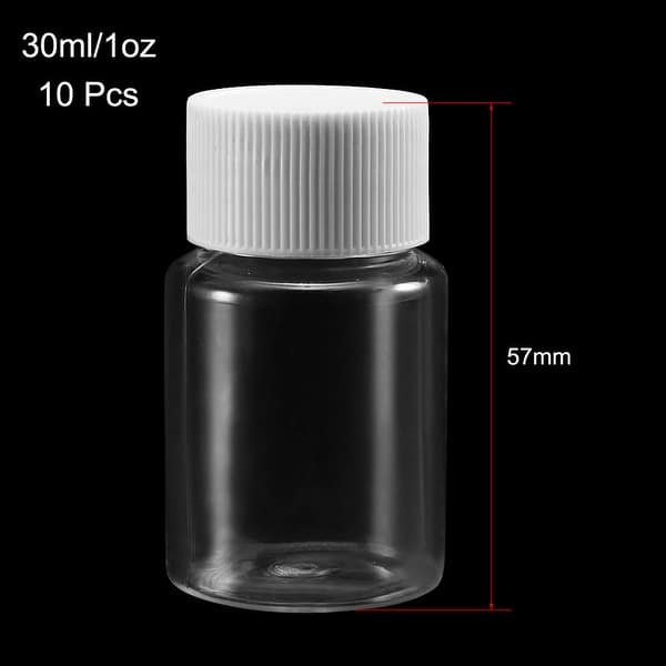 Plastic Lab Chemical Reagent Bottle 200ml Sample Sealing Liquid ...