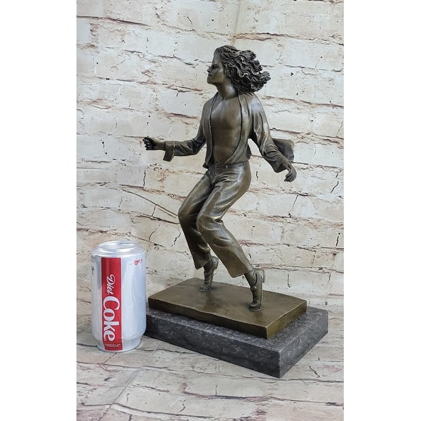 Michael Jackson On His Toes Bronze Sculpture Statue Figure Collectible ...