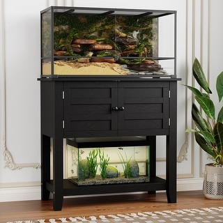 20-29 Gallons of Aquarium Bracket with Charging Station Heavy Fish Tank ...