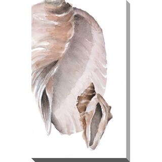"Tonal Shell II" Print on Canvas - Bed Bath & Beyond - 36038601