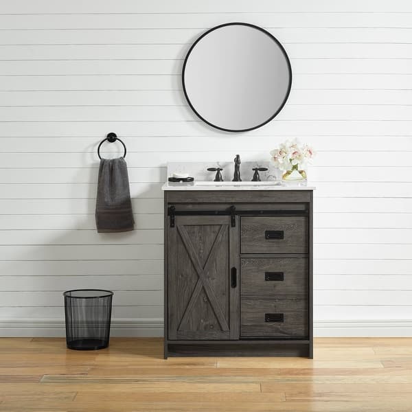 Sudio Design Bathroom Vanity Rafter Collection - Bed Bath & Beyond ...