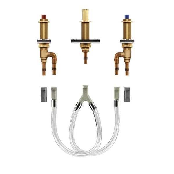 Moen 1/2 Inch PEX Roman Tub Rough-In Valve with Adjustable Centers ...