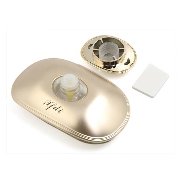 Gold Tone Perfume Block Fragrance Diffuser Air Freshener for Car ...