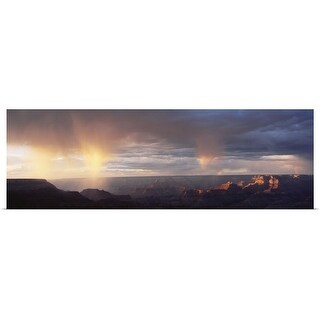 "Storm cloud over a landscape, Grand Canyon National Park, Arizona ...