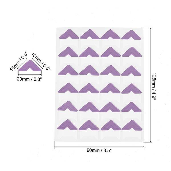 Photo Corners, Self Adhesive DIY Craft Pictures Mounting Stickers ...