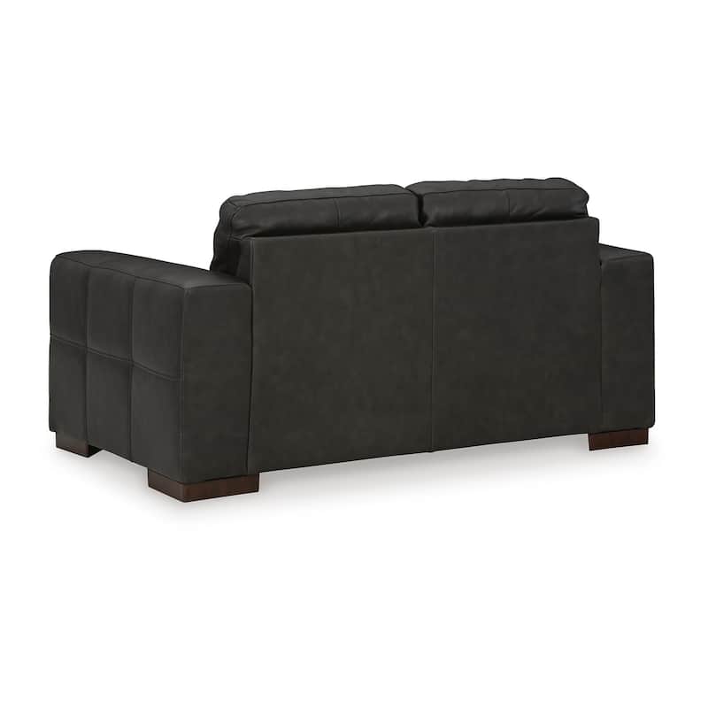 Signature Design by Ashley Luigi Black 4-Piece Upholstery Package - 96 ...