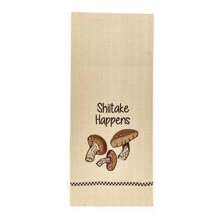 Park Designs Shiitake Happens Dishtowel Set of 2 - 28 x 18 x 0.2 - Bed ...