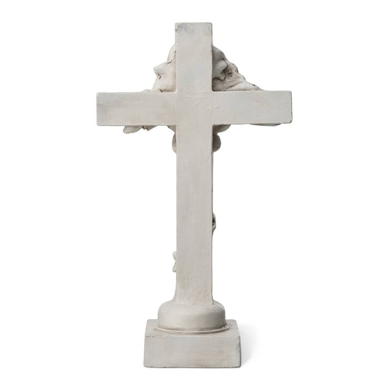 30''H Standing Virgin Mary Blessed Mother Statue Holy Cross Sculpture ...