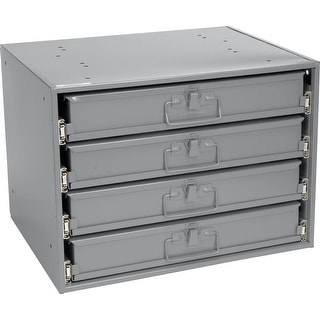 Durham Steel Compartment Box Rack HD Bearing with 4 of 16-Compartment ...